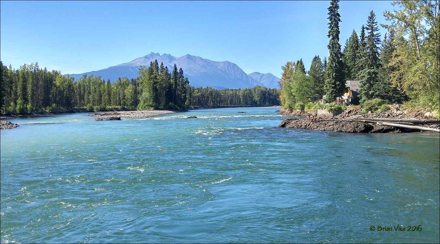 Northern Interior British Columbia: Blue Green Colors Of The Scenic ...