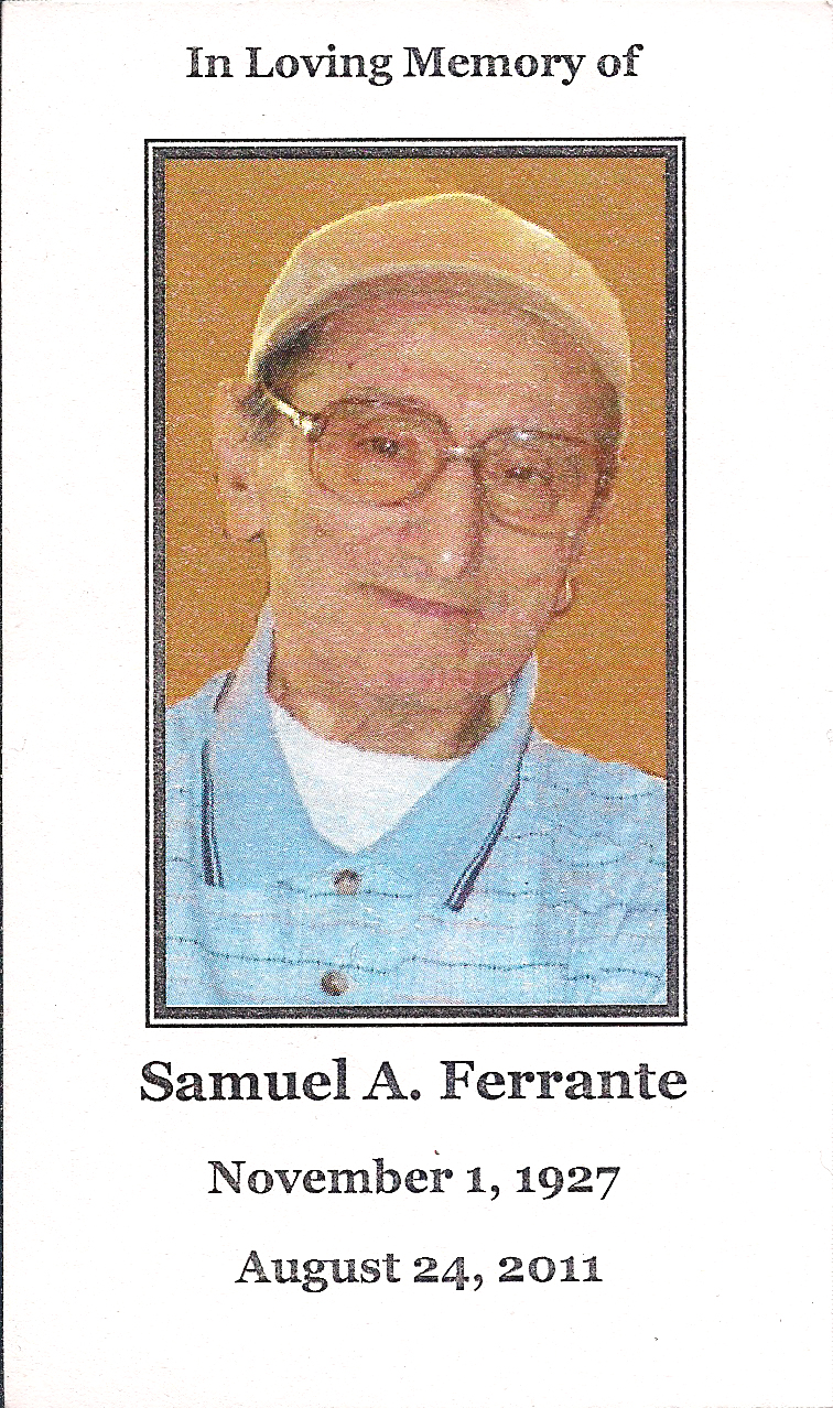 Andrew Breslin's Blog - RIP Uncle Sam - September 01, 2011 08:15