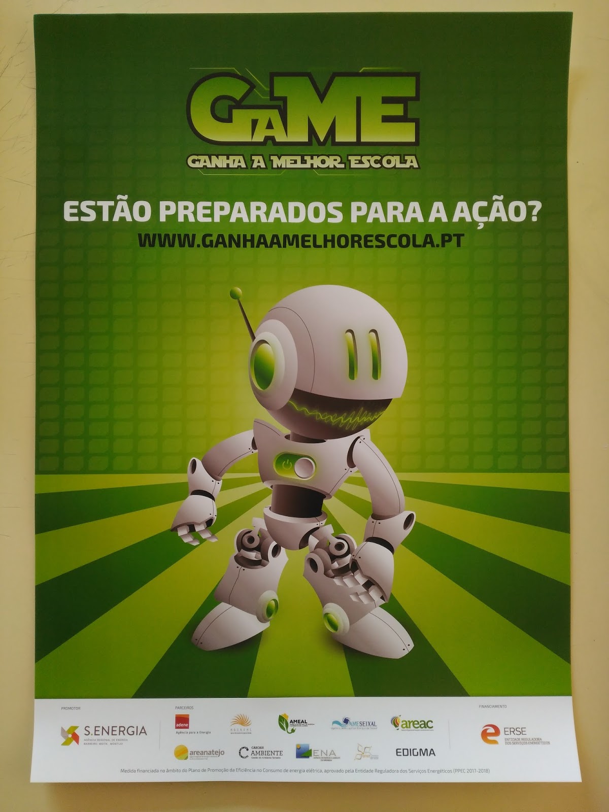 Blogue : Competição GaME- Ganha a Melhor Escola