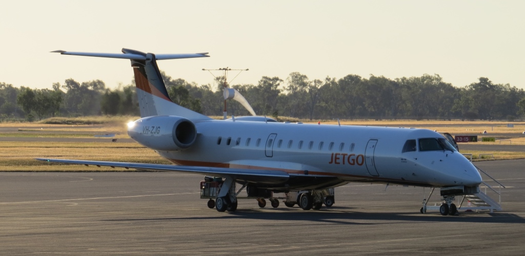 Central Queensland Plane Spotting: JetGo Australia Embraer ERJ-140LR ...