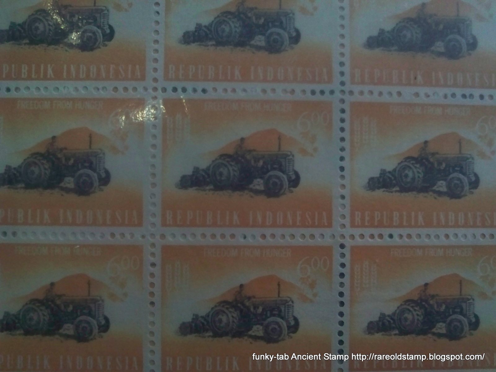 The Ancient world stamp collection: Original and unused Indonesian Old ...