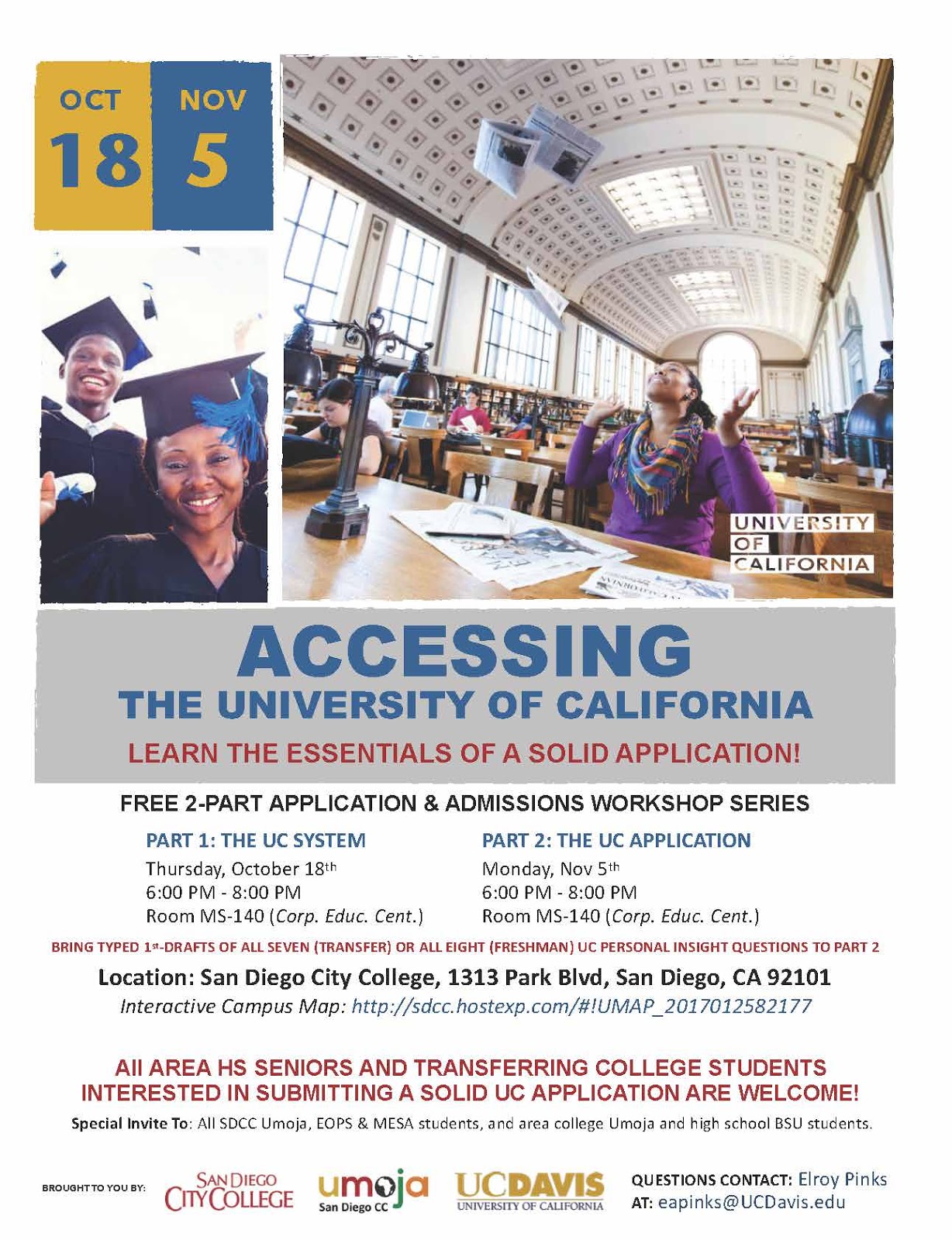 Student Opportunities: Accessing The University of California