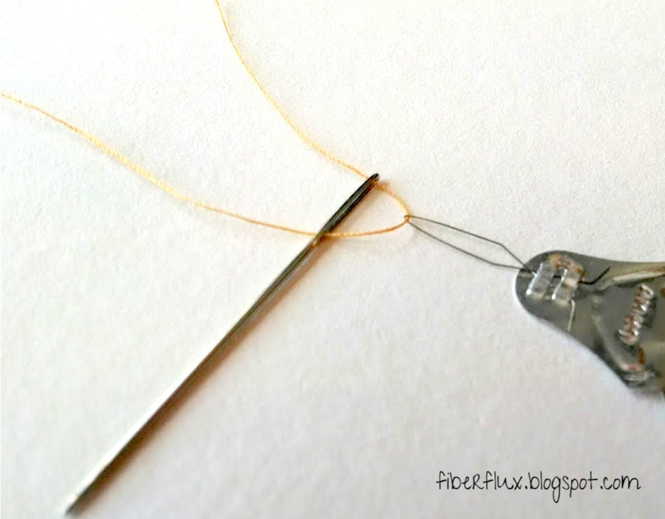 Fiber Flux: How to Use a Needle Threader