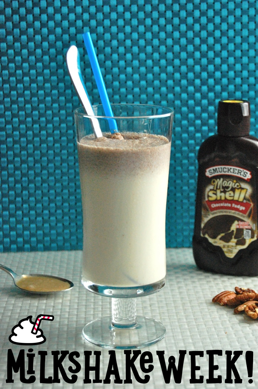 Dairy Good Life: #MilkshakeWeek: Turtle Pecan Milkshake