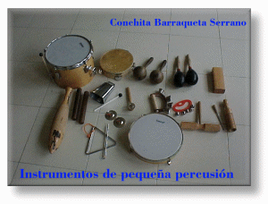 BANCO TIC | Instrumentos de pequeña percusión ~ La Eduteca