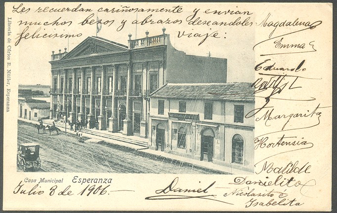 Esperanza - Historia del Cabildo / Casa Municipal - Region Litoral