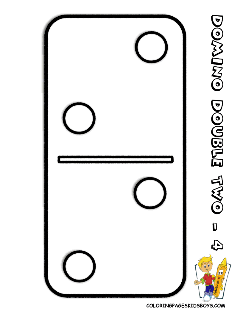Prof Monica Michielin : PEÇAS DO DOMINÓ PARA COLORIR