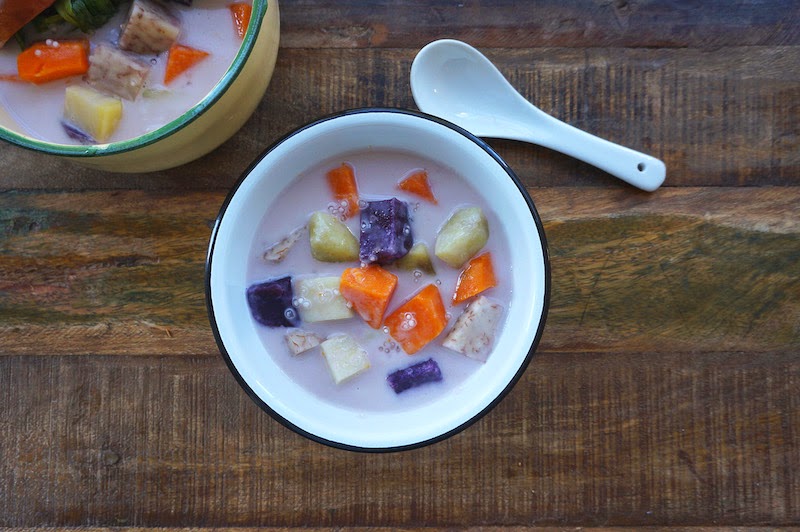 Bubur Cha Cha - Sweet Potato And Yam Pudding