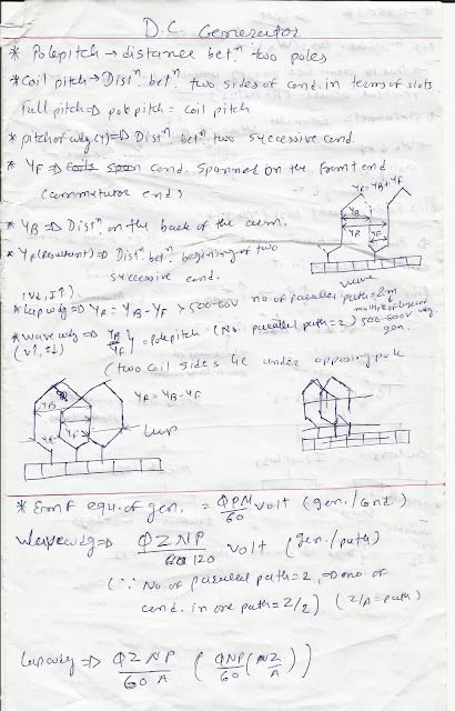 Fundamental of electrical engineering: DC generator