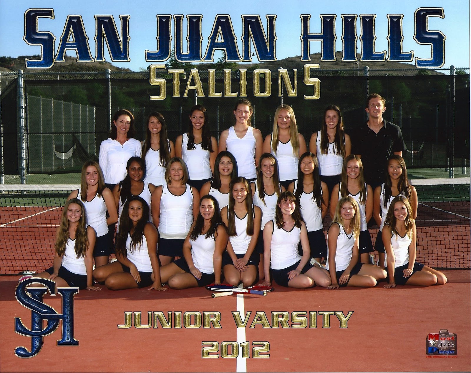 Jones Party of Six: JV Tennis SJHHS