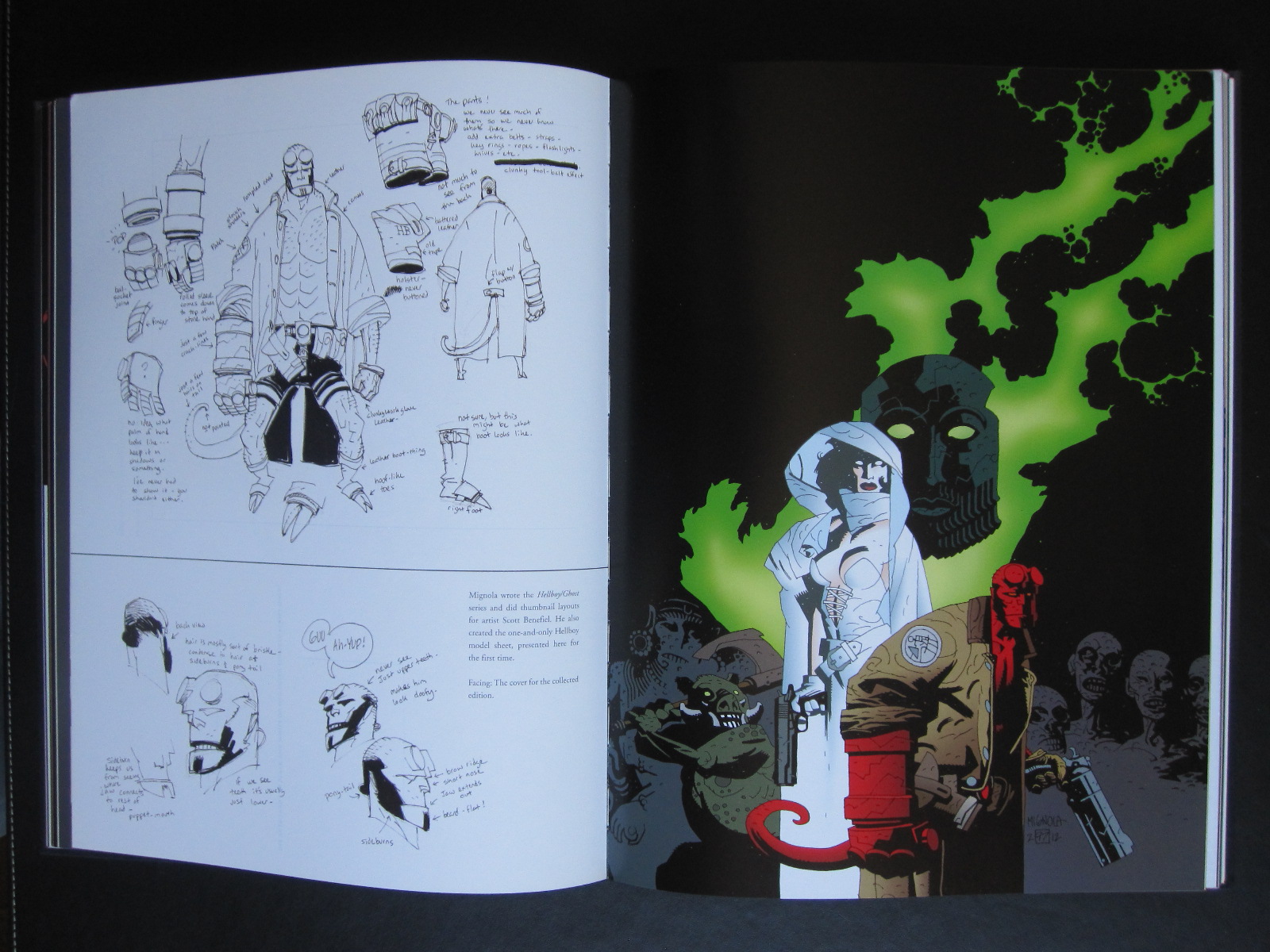 my absolute collection: Hellboy Library Edition The Art of Hellboy