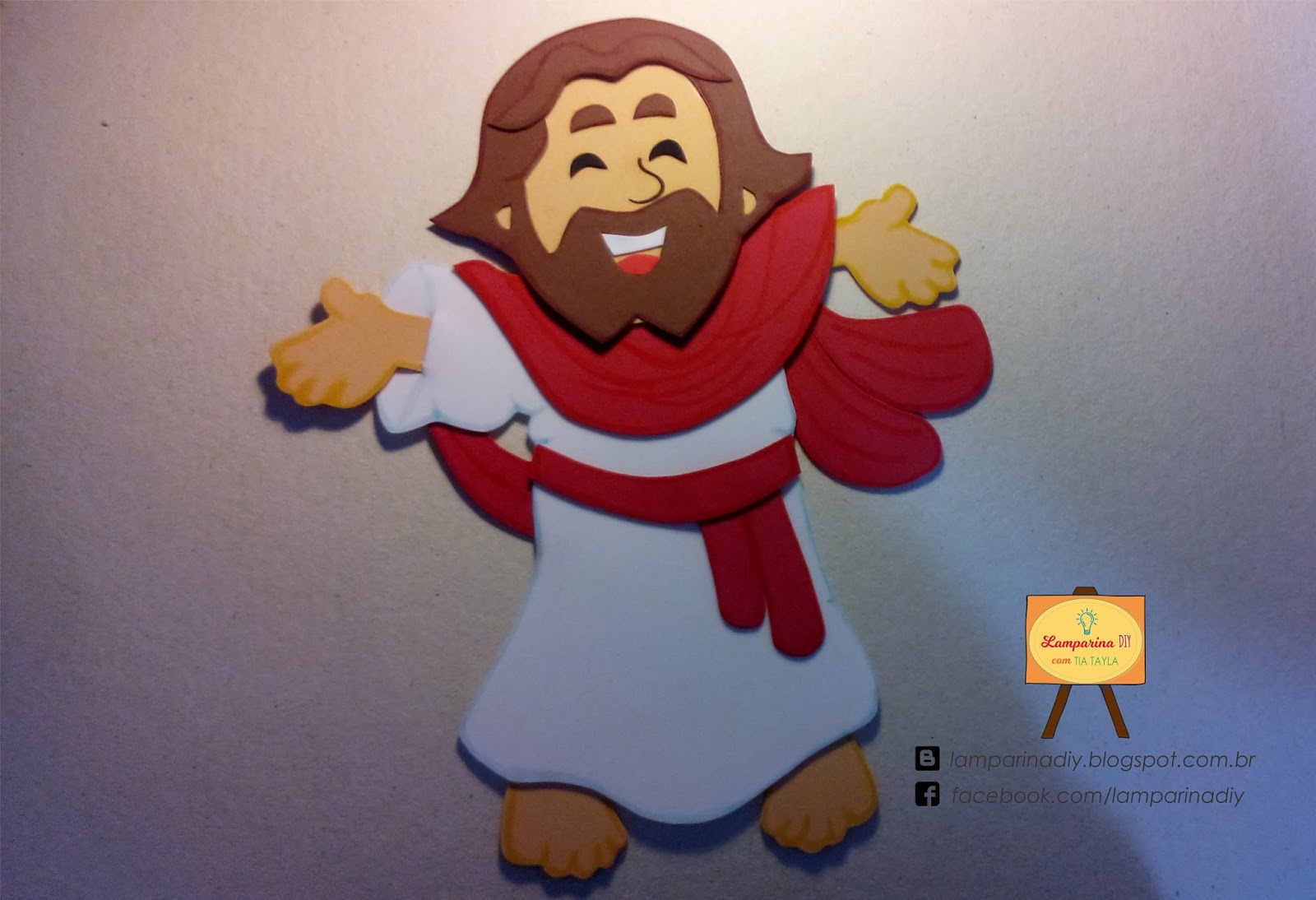 Jesus ressurreto em E.V.A - DIY