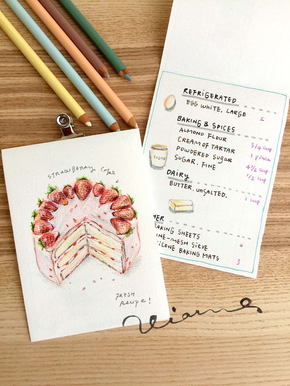 VianneArt：Fine Art Illustration: Drawing Recipe Course