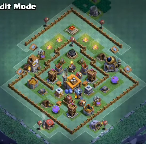 Strategi Jitu Base Aula Tukang Level 6 COC Update Terbaru - Taktik Top ...
