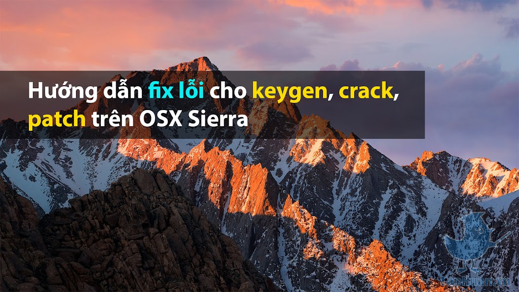 TapHuan.vn: Hướng dẫn fix lỗi cho keygen, crack, patch trên Mac OSX ...