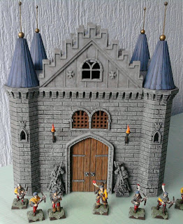 WK's Miniature Imperium: Revamping a cheap castle kit - part 1