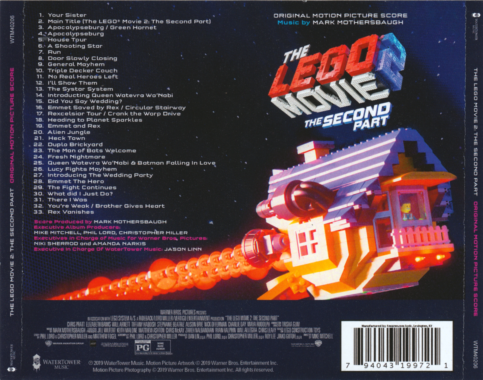 Soundtrack Covers: The Lego Movie 2 (Mark Mothersbaugh)