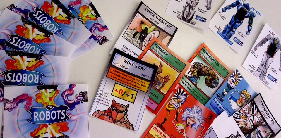 Bearded Bunny Blog: PBL ROBOTS: The Ultimate Robot Card Game