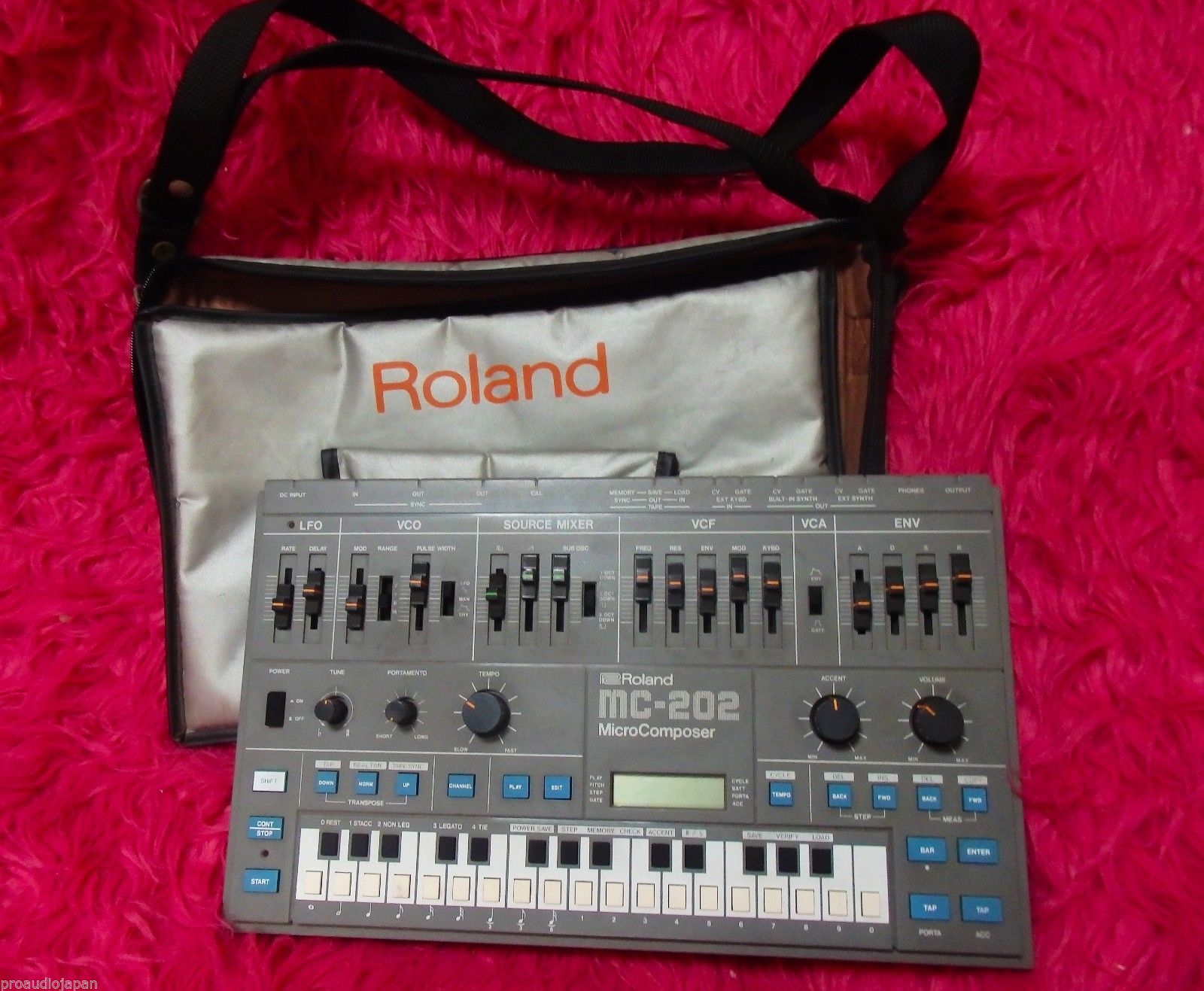 MATRIXSYNTH: Roland MC-202 SN 316000 with Original Silver Gig Bag