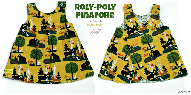 sewVery: Roly Poly Pinafore + Pattern Giveaway