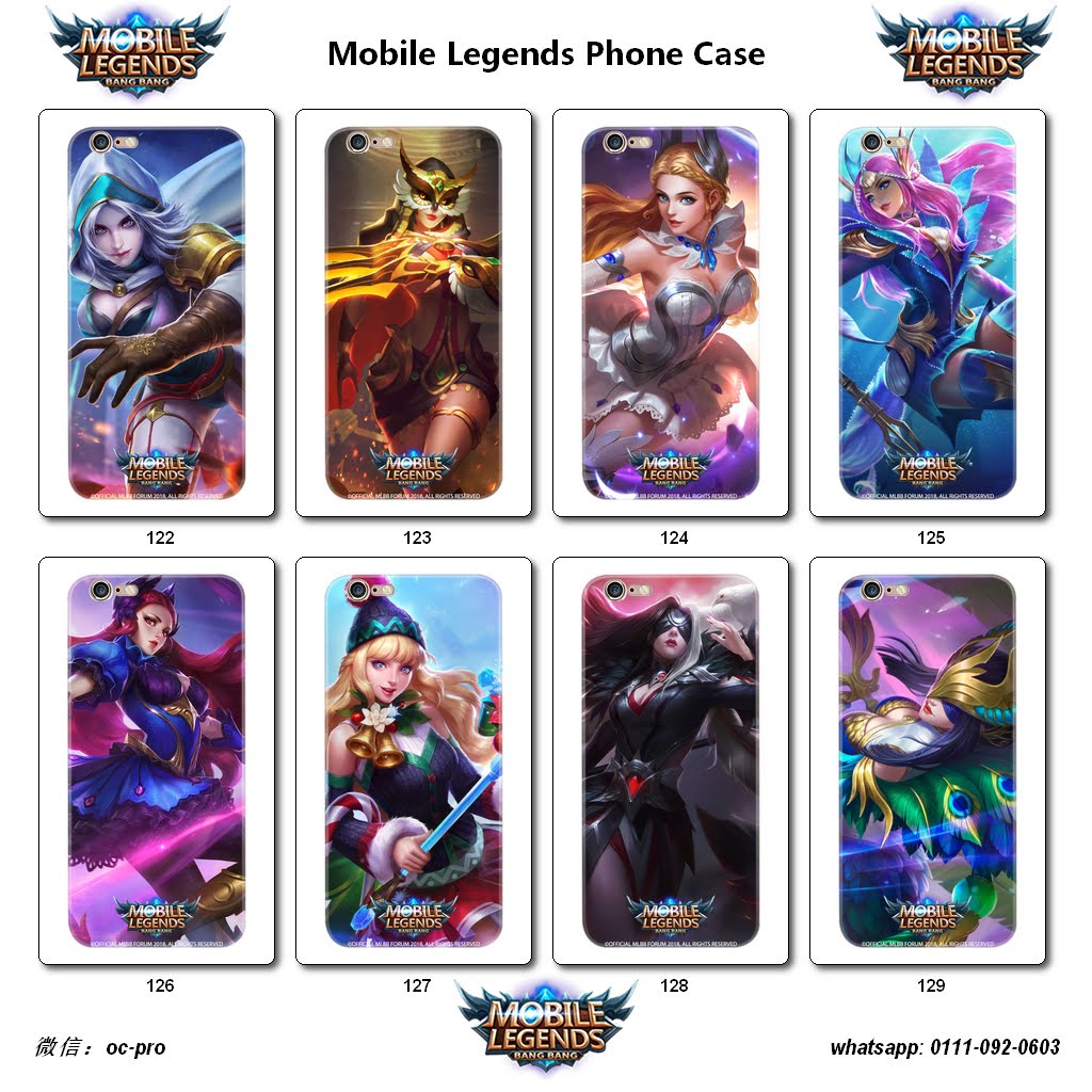 Mobile Legends phone case. More than 60 types pattern - Andrez.Shop