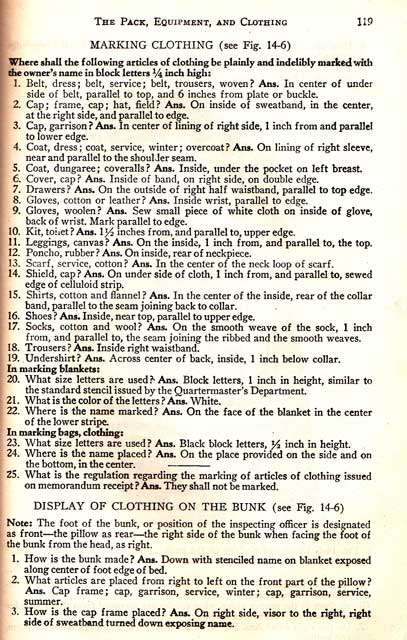 Marines In Forest Green: Early WWII USMC P-1915 Haversack and Bunk ...