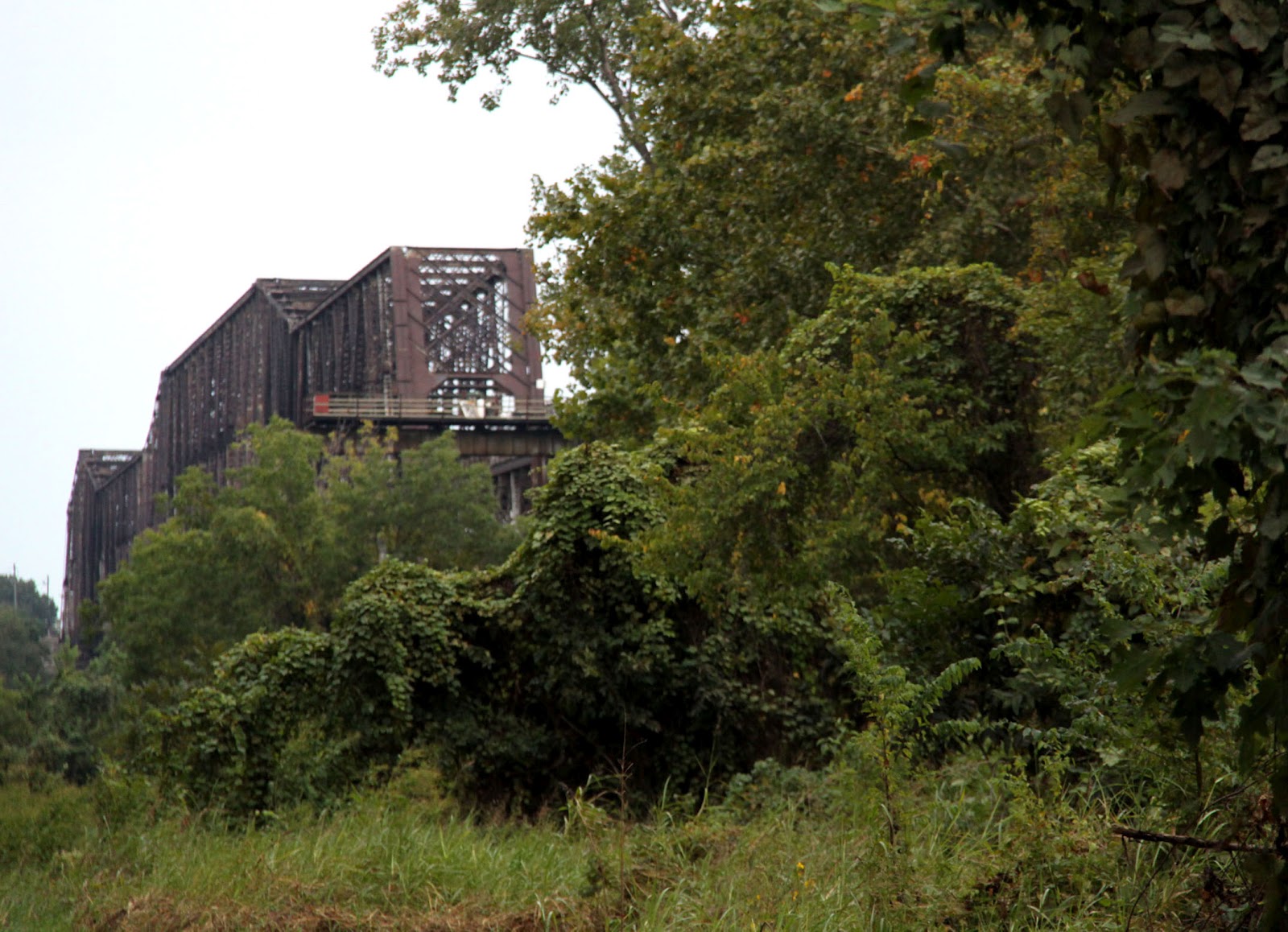 Time Fishing: Under the Harahan Bridge