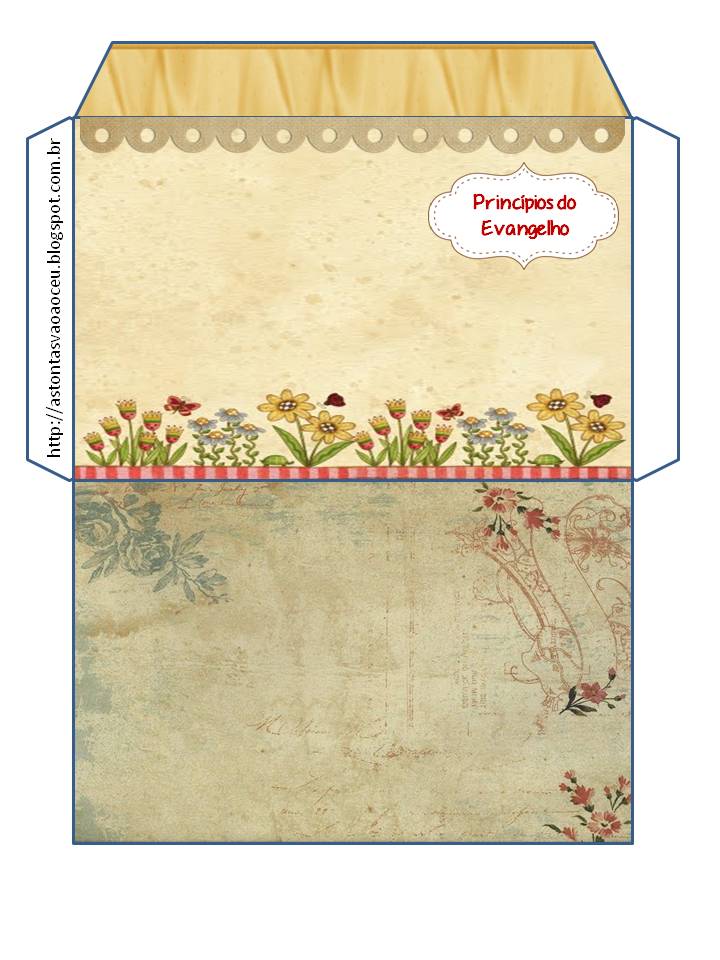 As Tontas Vão Ao Céu: Envelope - Princípios do Evangelho (Escola Dominical)