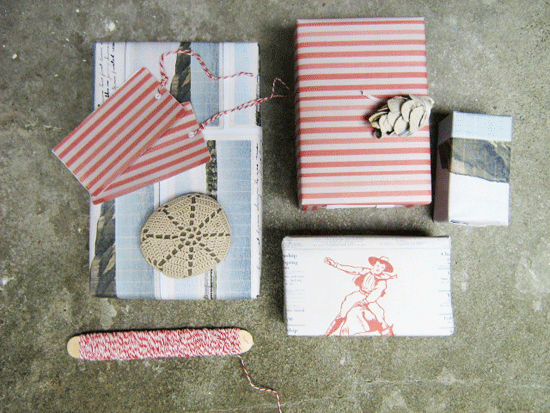 A Thank You: Free Printable Summer Gift Wrapping Set | Poppytalk archive