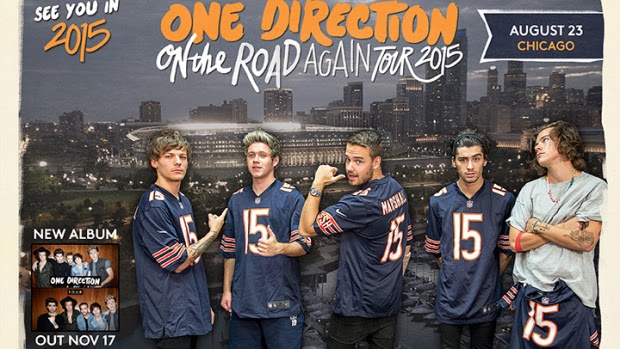 One Direction "On The Road Again" Tour Set List Revealed