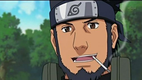 Homens Fumando: Asuma Sarutobi