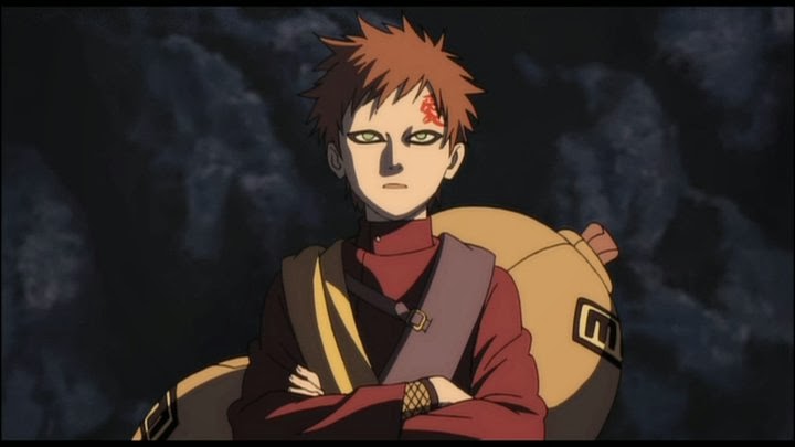 cool anime character: Sabaku no Gaara