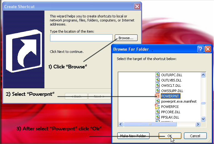 Open Microsoft Office - Open Microsoft PowerPoint - Open Microsoft ...