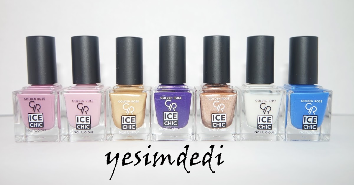 Golden Rose İce Chic Oje Serisi