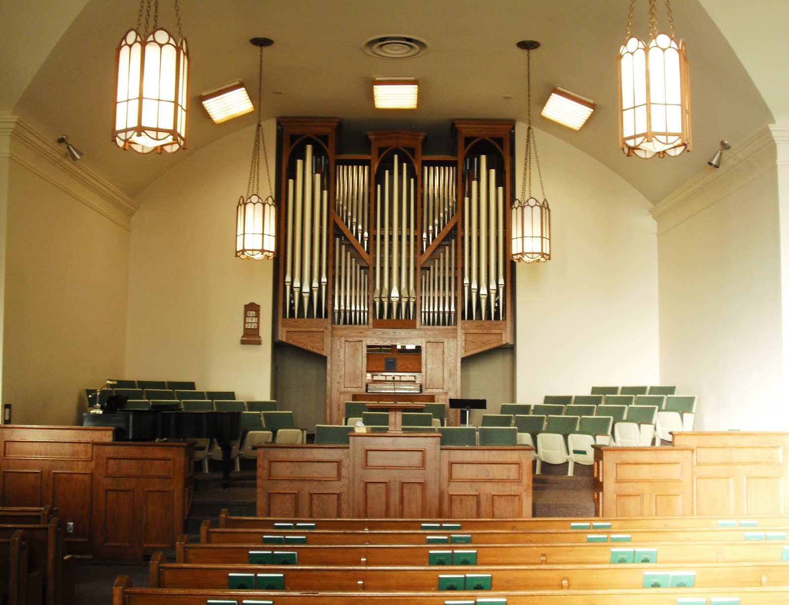 Historic LDS Architecture: Twenty-seventh Ward: Chapel Interior