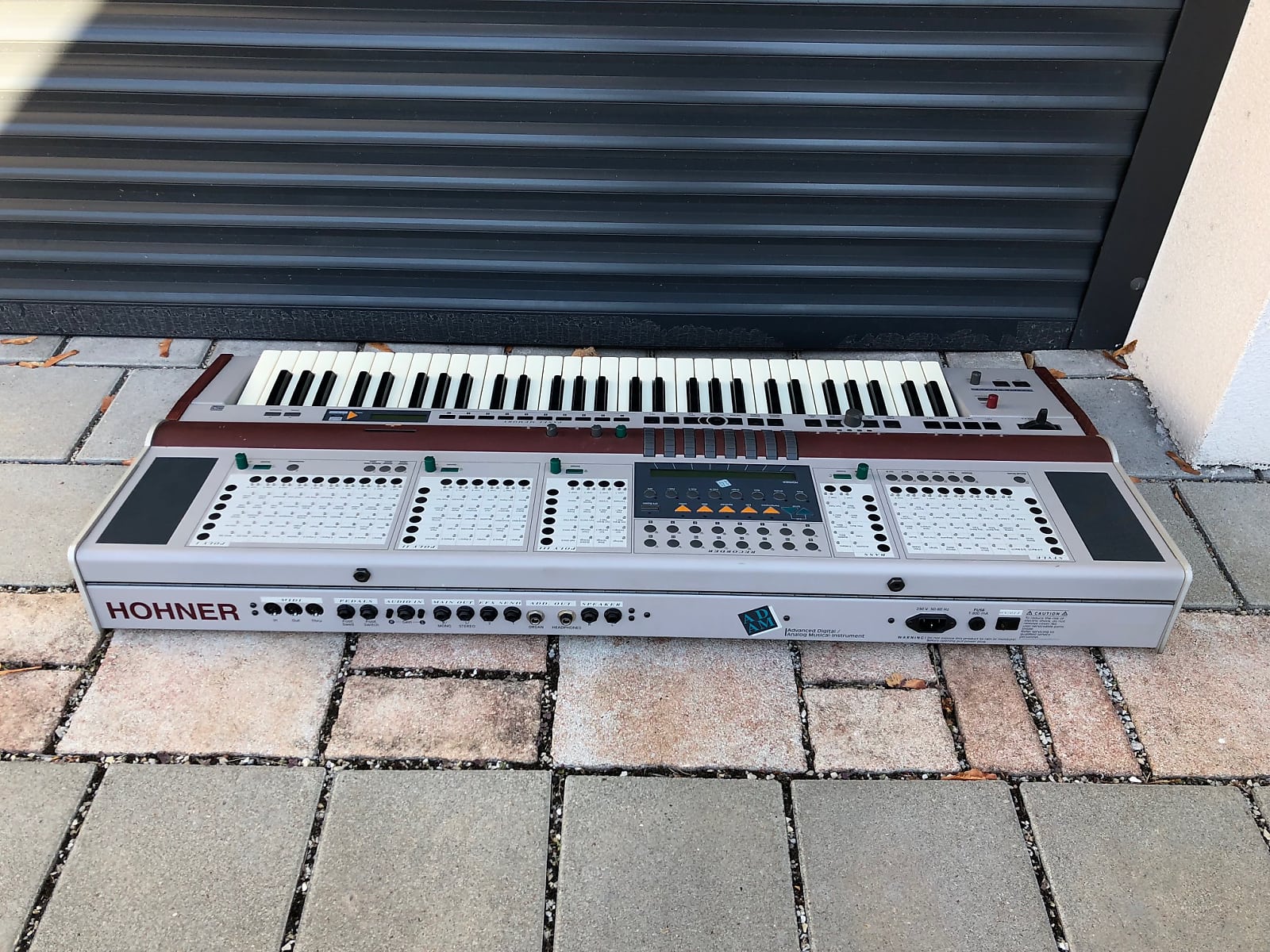 MATRIXSYNTH: Rare Hohner ADAM 1994 Grey Vintage Keyboard Synthesizer by ...