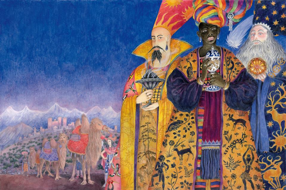 Pinzellades al món: Els tres Reis Mags d'Orient / Los tres Reyes Magos ...
