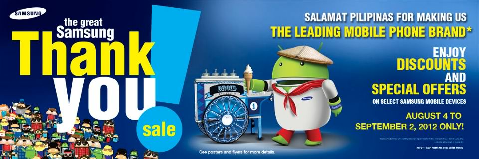 Manila Shopper: The Great Samsung Thank You Sale!