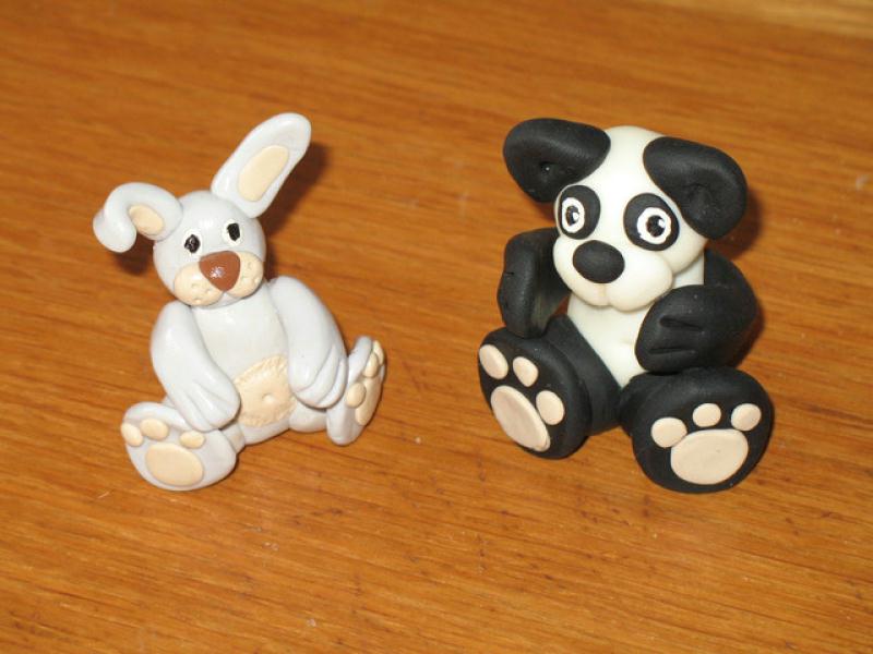 NOS PETITS FRERES LES ANIMAUX: Les animaux en pate fimo