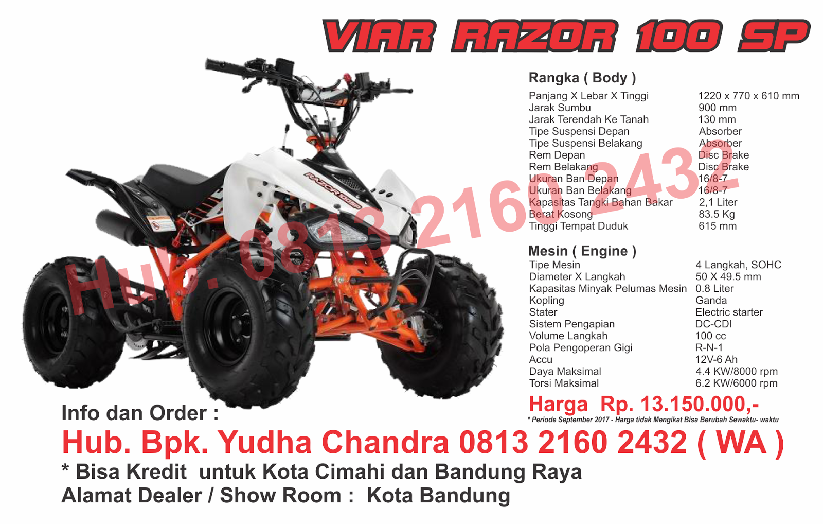 jual atv tangerang | Hub.0813 2160 2432 ( WA) |,jual atv tasikmalaya ...