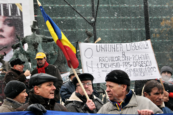 Photographis: Protest - Bucuresti - ziua a 10-a