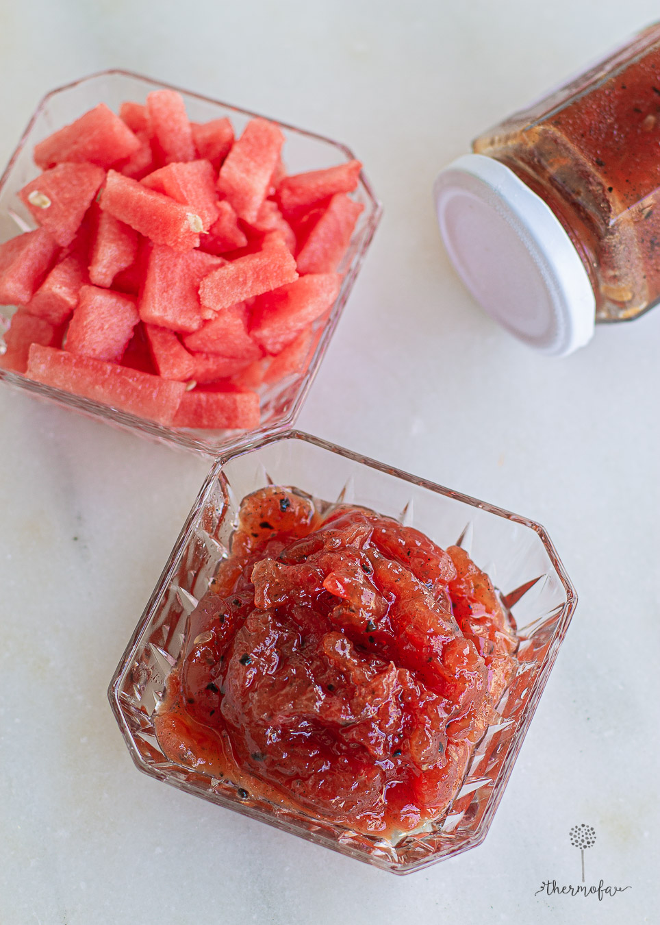 Mermelada de sandía y vainilla — Thermofan