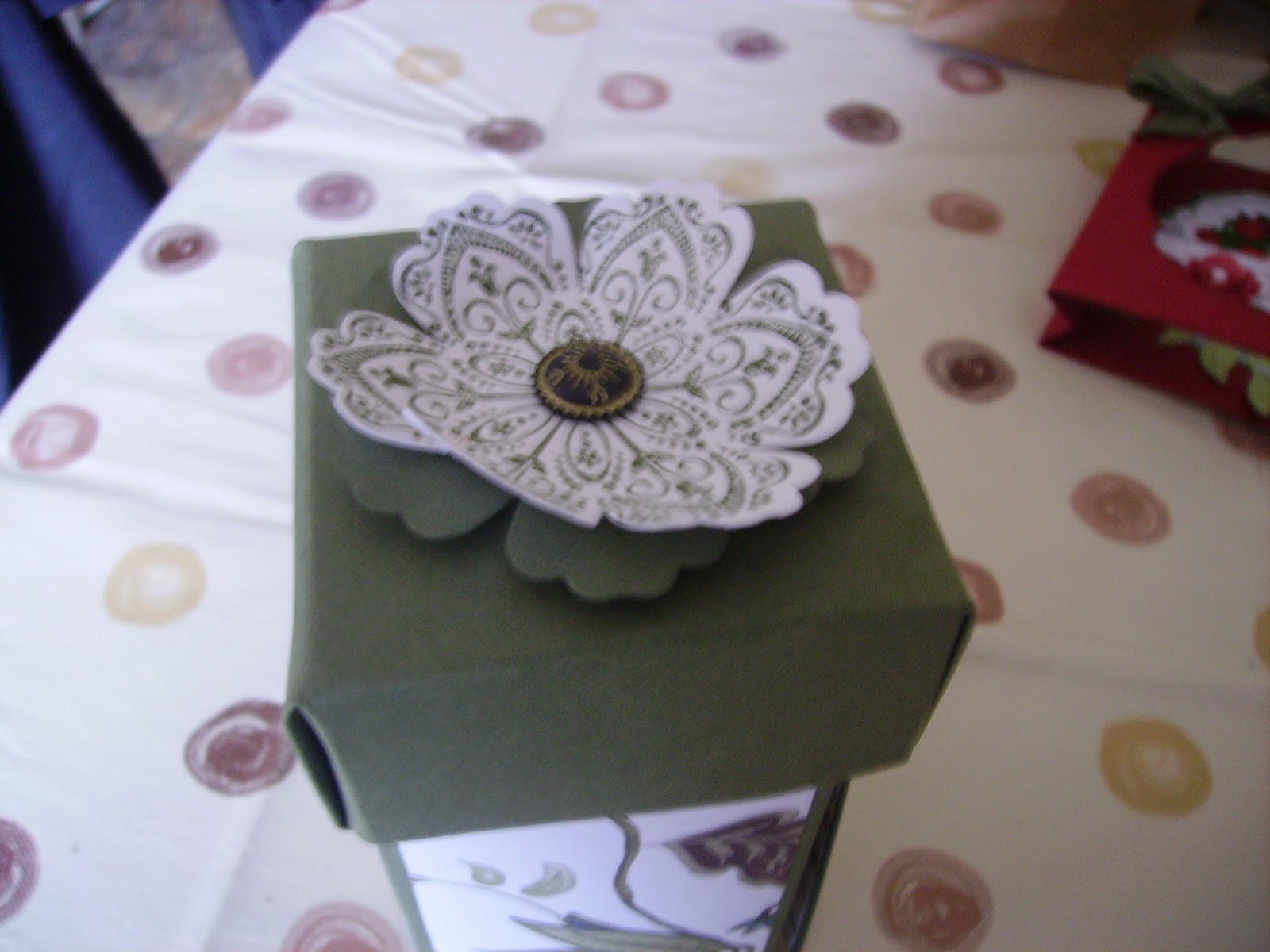 Stampin Corner: Stepper Compartment Box