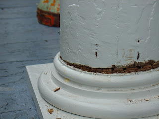 Life at Pugsley: Porch Column Bases 6: Just how crucial is it to secure ...
