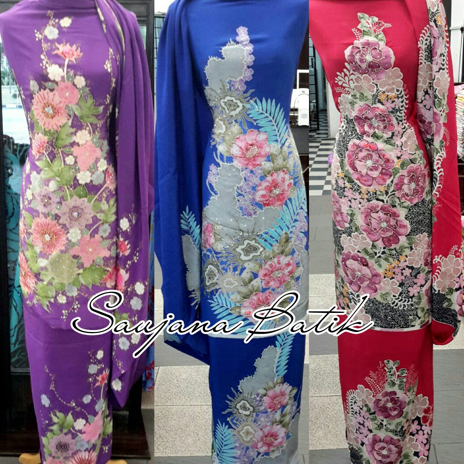 ~SAUJANA BATIK~Blog Batik Sutera.Jacquard.Rayon.Crepe Digital.Sutera ...