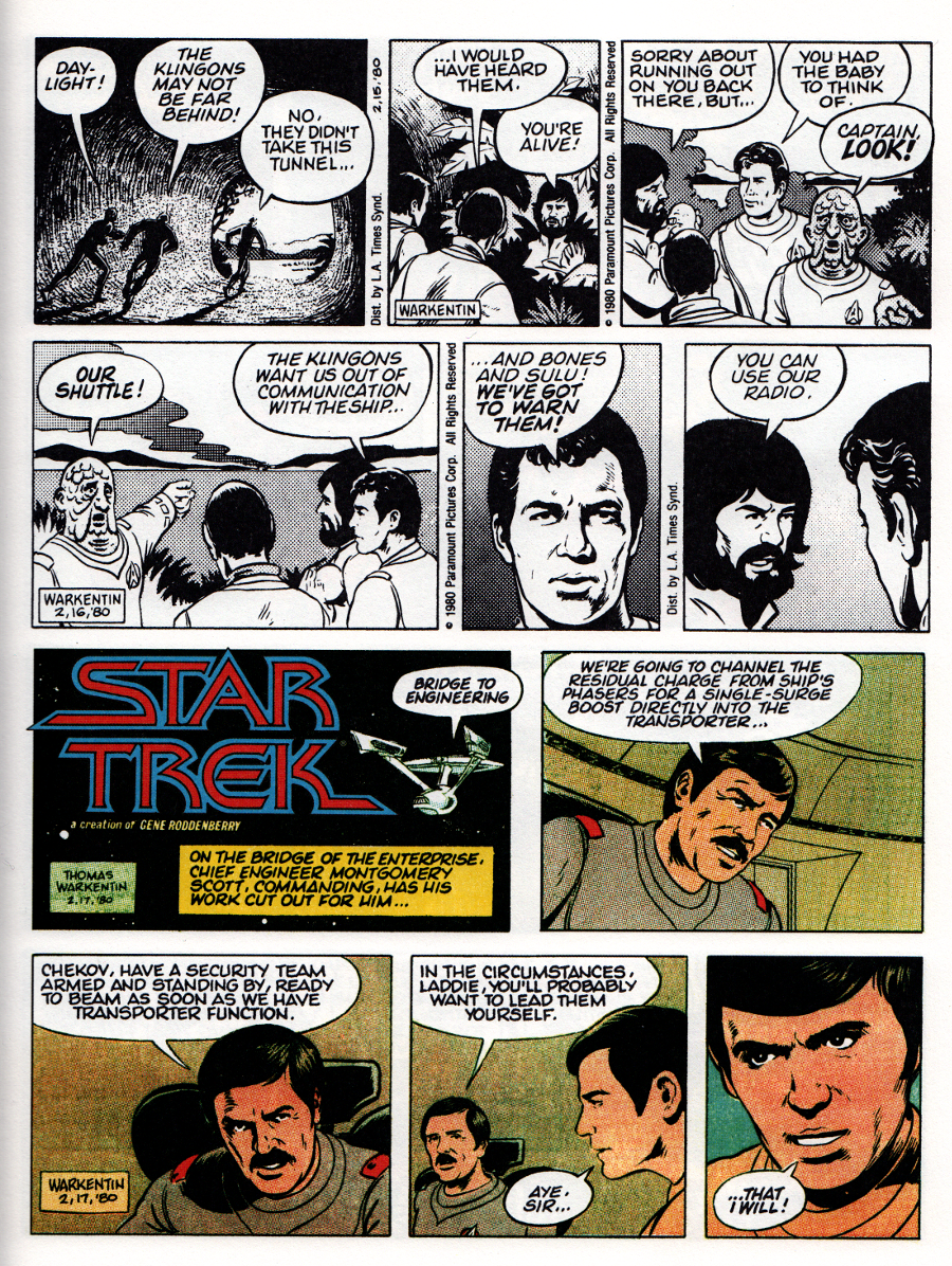 Les Cahiers du Comic Strip: Critique #108 : Star Trek The Newspaper ...