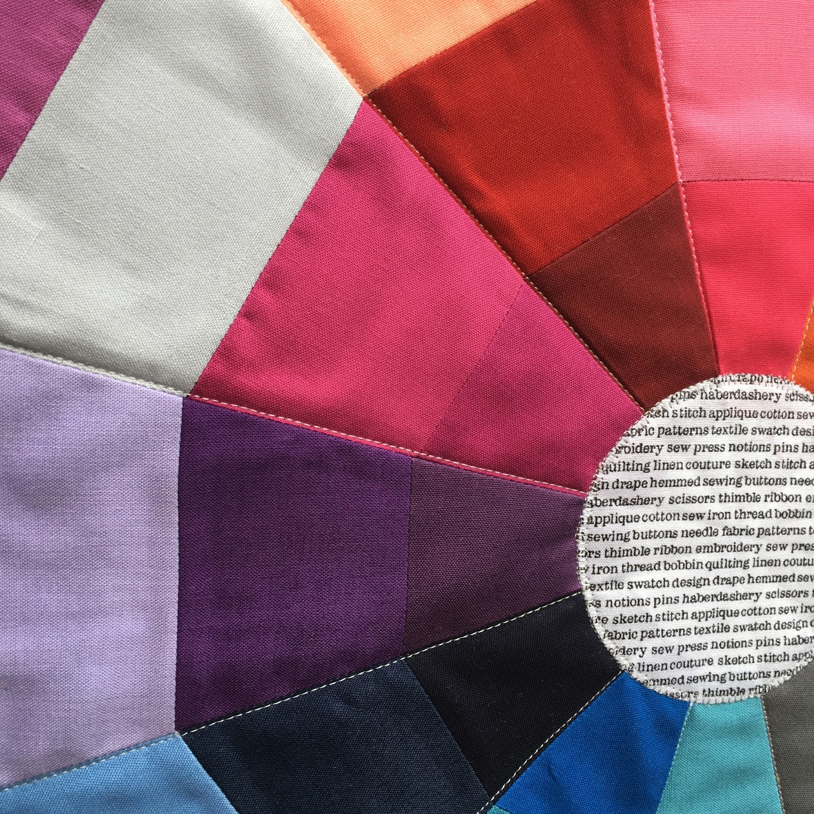 braid quilt and colour wheel (sort of!) / CHARM ABOUT YOU