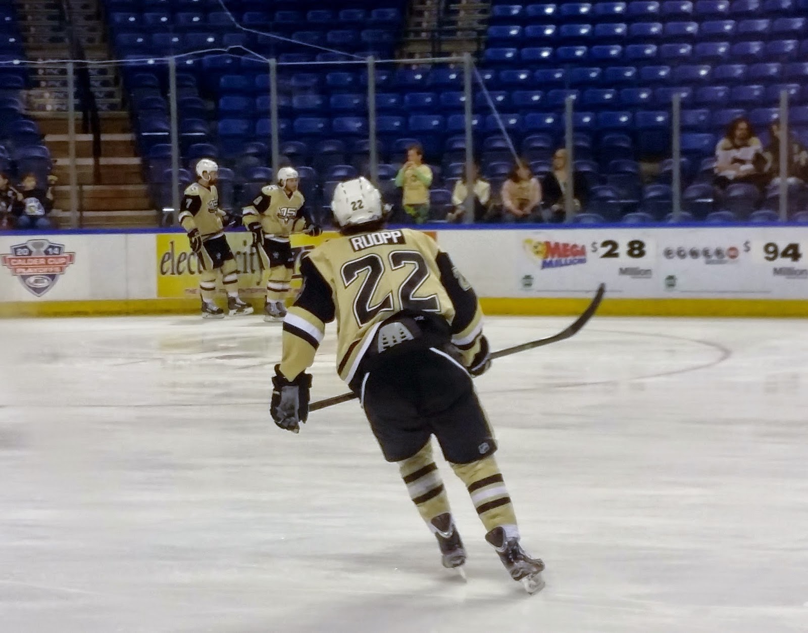 Harrison Ruopp Fighting for an AHL Role