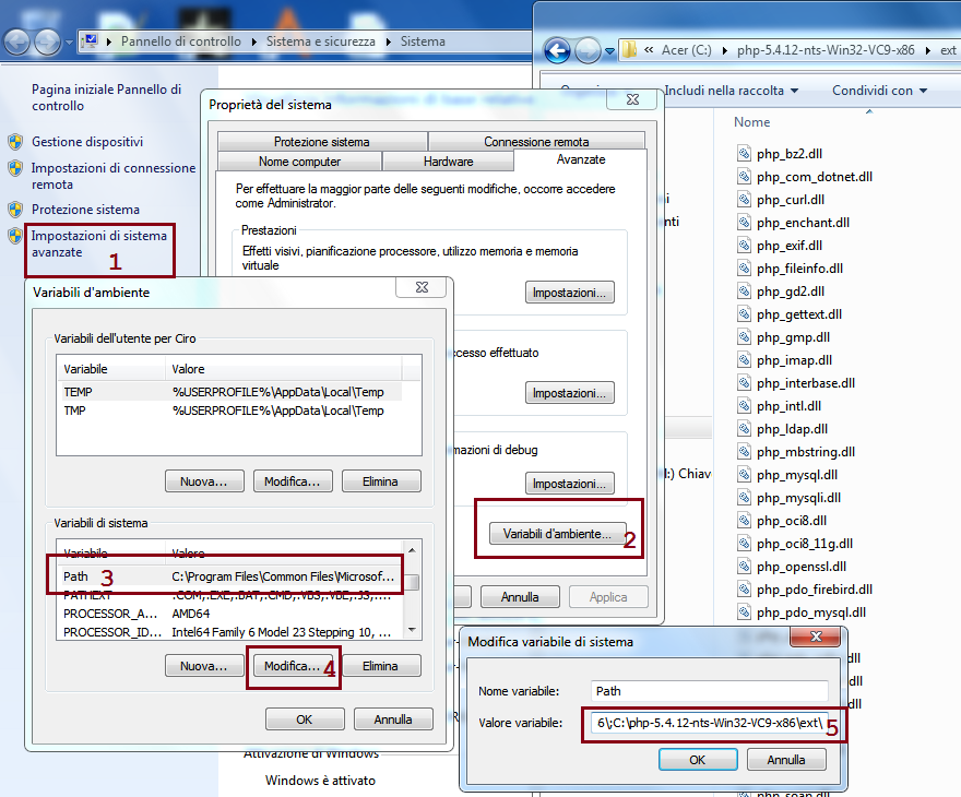 Lavori e Lavoretti: Ambiente di Sviluppo: Installare PHP sotto IIS 7 su una macchina client e ...