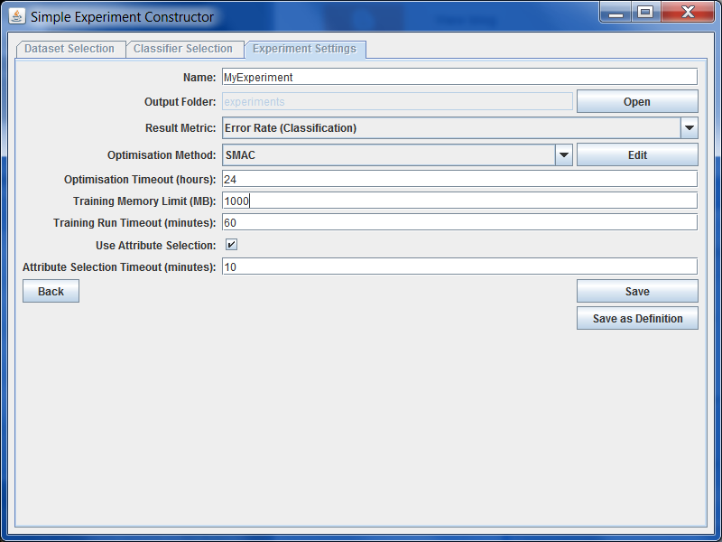 Net Prophet: Auto-WEKA